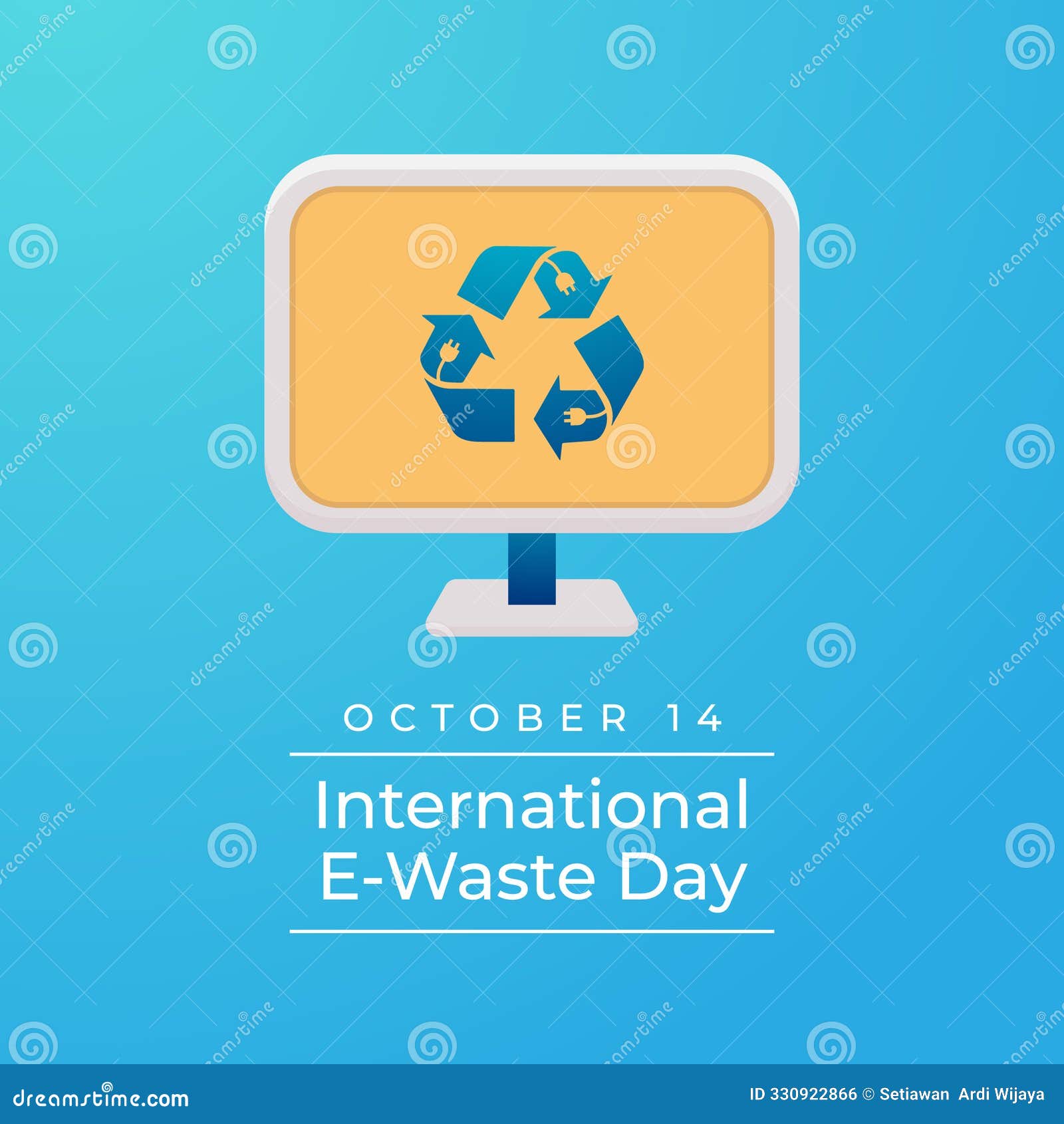 Vector Graphic of International E-Waste Day Ideal for International E ...