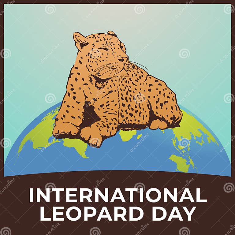 Vector Graphic of International Leopard Day Ideal for International ...
