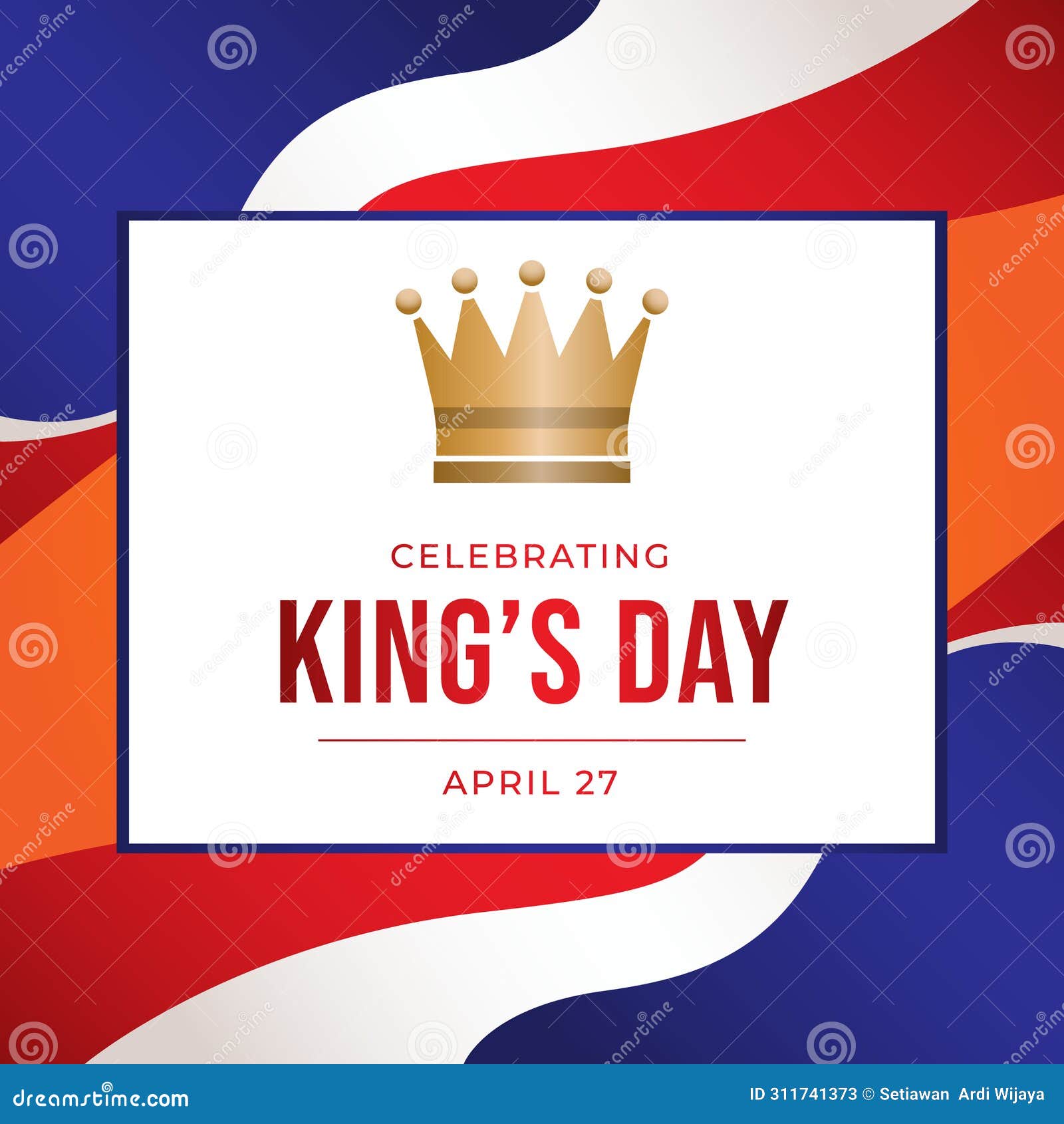 Vector Graphic of Kings Day Ideal for Kings Day Celebration Stock ...