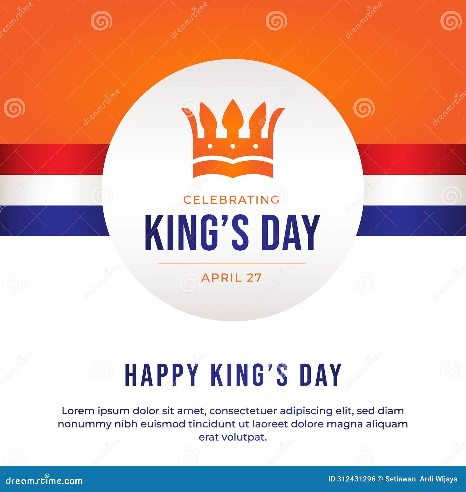 Vector Graphic of Kings Day Ideal for Kings Day Celebration Stock ...