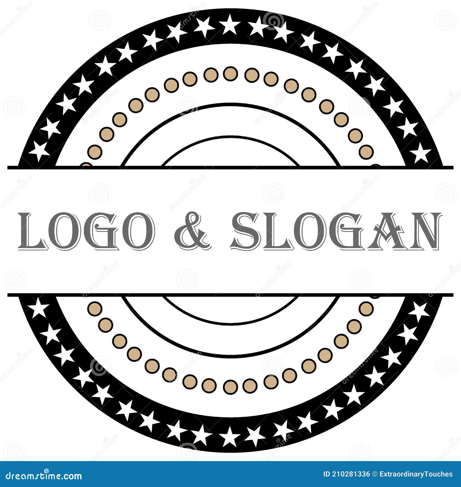 Vector Graphic for Logo and Slogan Template Stock Vector - Illustration ...