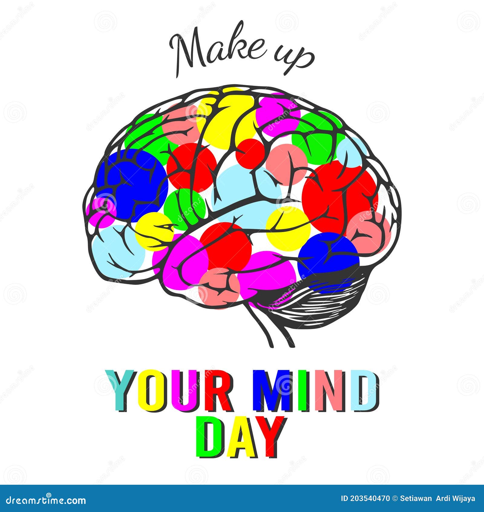 Vector Graphic of Make Up Your Mind Day Good for Make Up Your Mind Day Celebration. Stock Vector ...