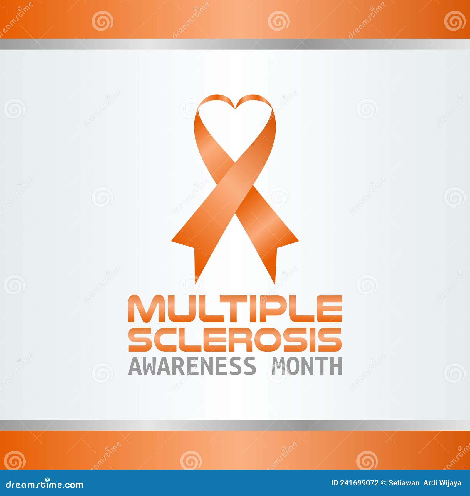 Vector Graphic of Multiple Sclerosis Awareness Month Stock Vector ...