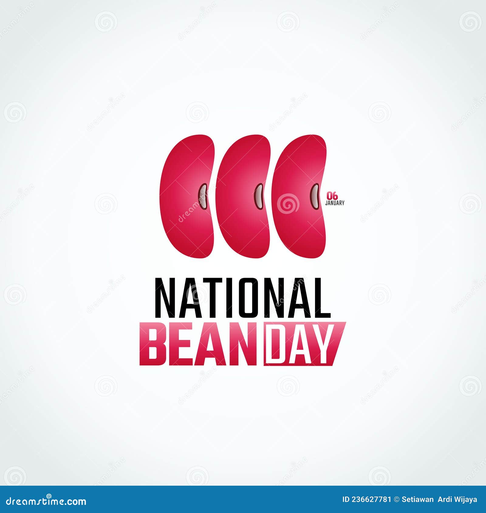 Vector Graphic of National Bean Day Stock Vector - Illustration of ...
