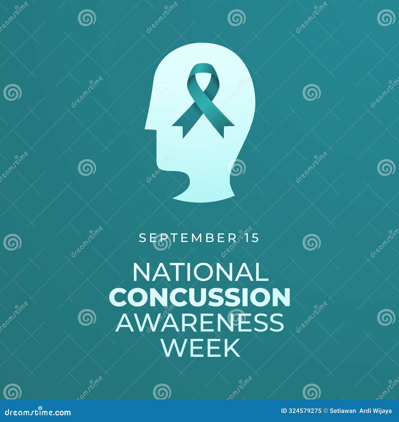 Vector Graphic of National Concussion Awareness Day Ideal for National ...