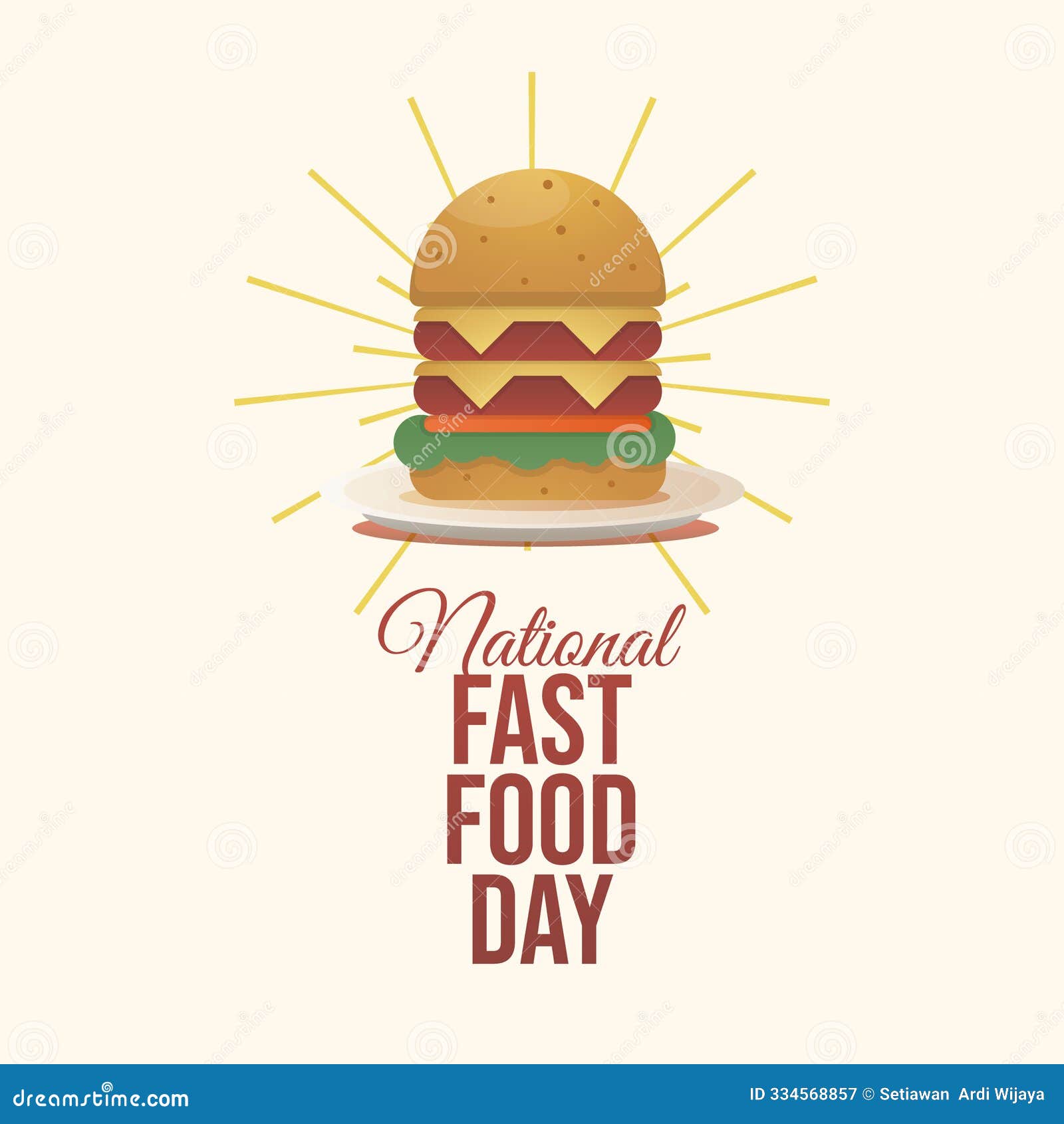 Vector Graphic of National Fast Food Day Ideal for National Fast Food ...