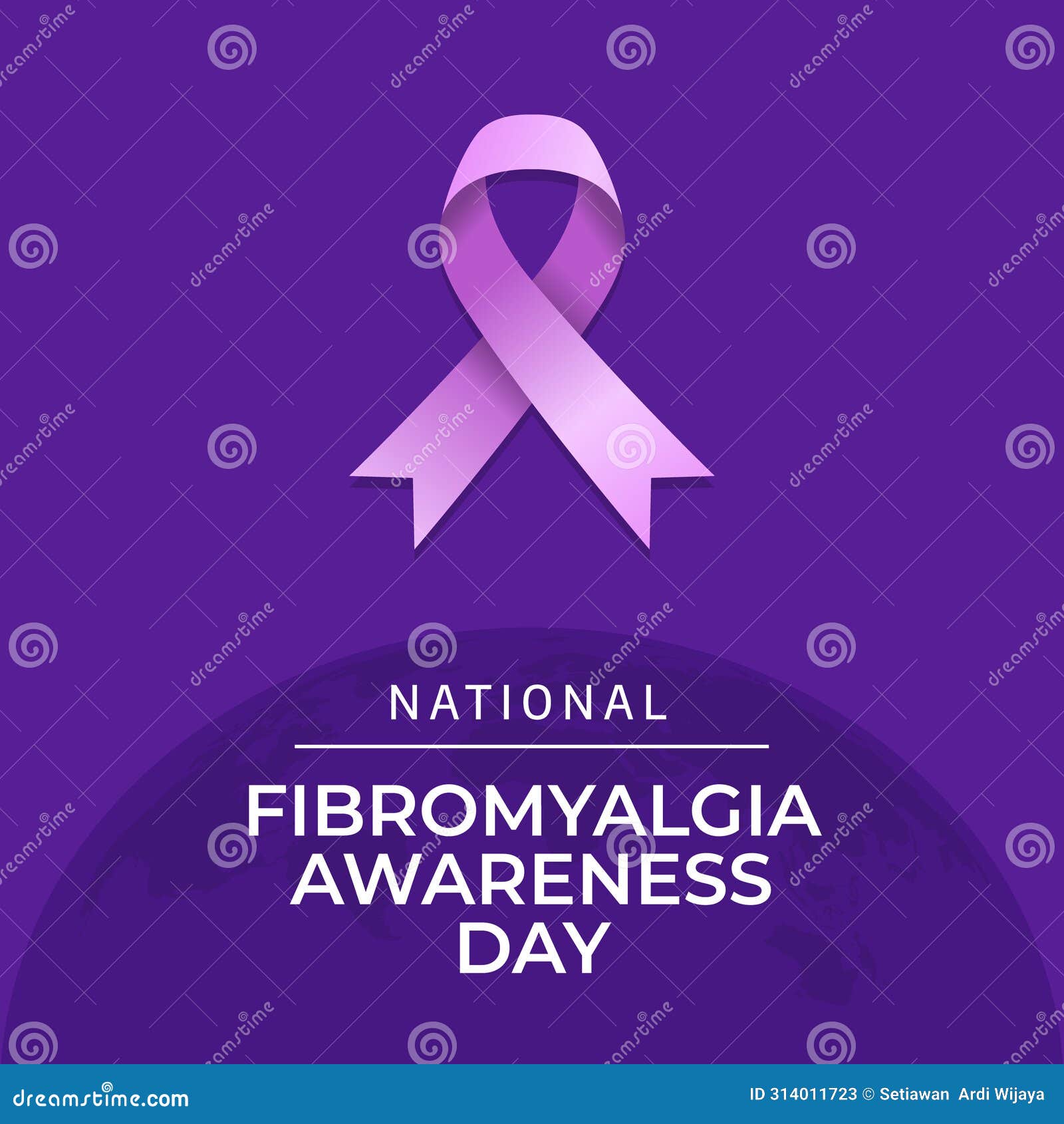 Vector Graphic of National Fibromyalgia Awareness Day Ideal for ...