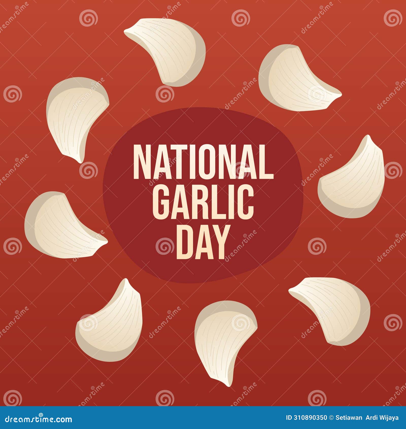 Vector Graphic of National Garlic Day Ideal for National Garlic Day ...