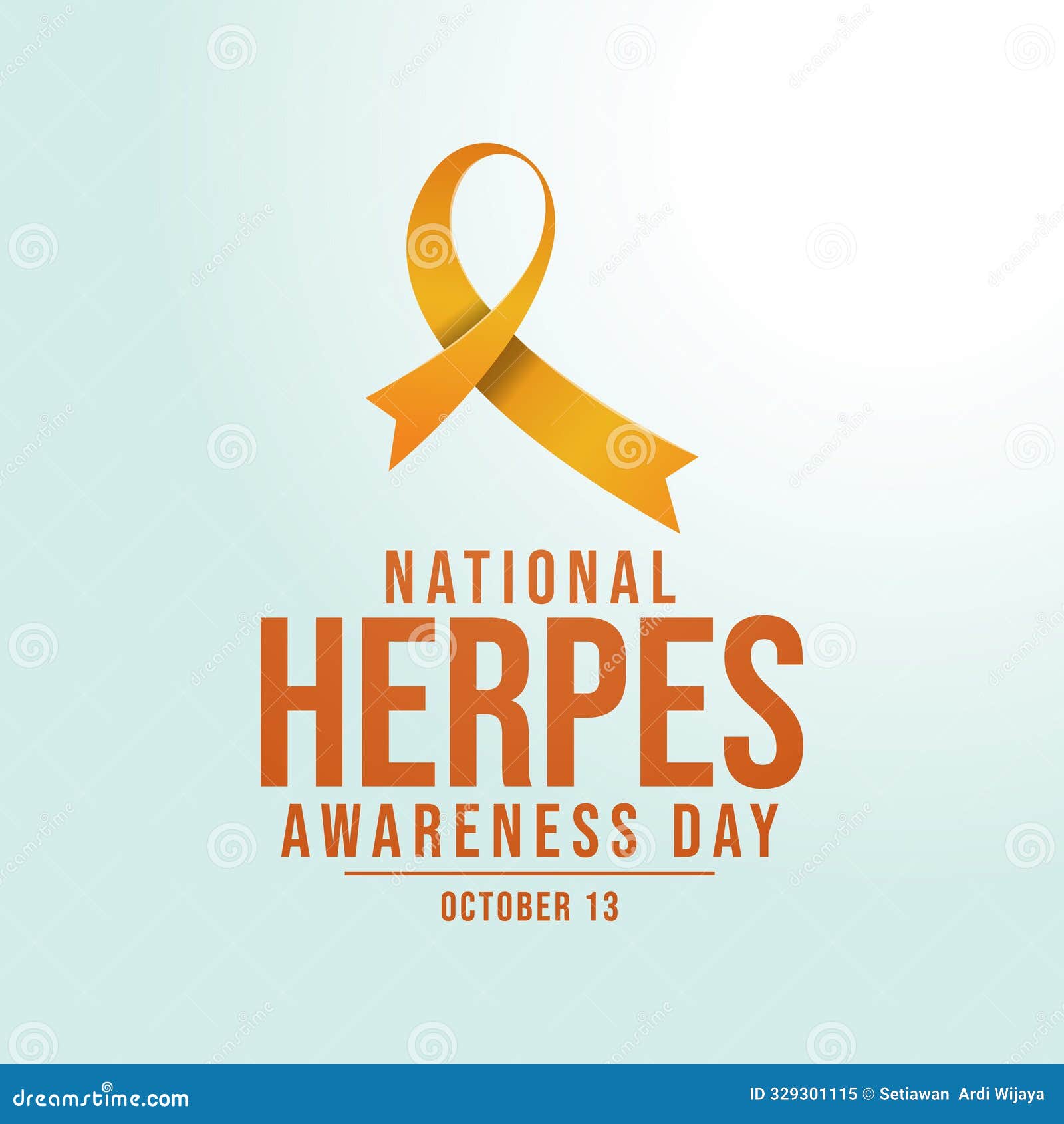 National Herpes Awareness Day Vector | CartoonDealer.com #258530722