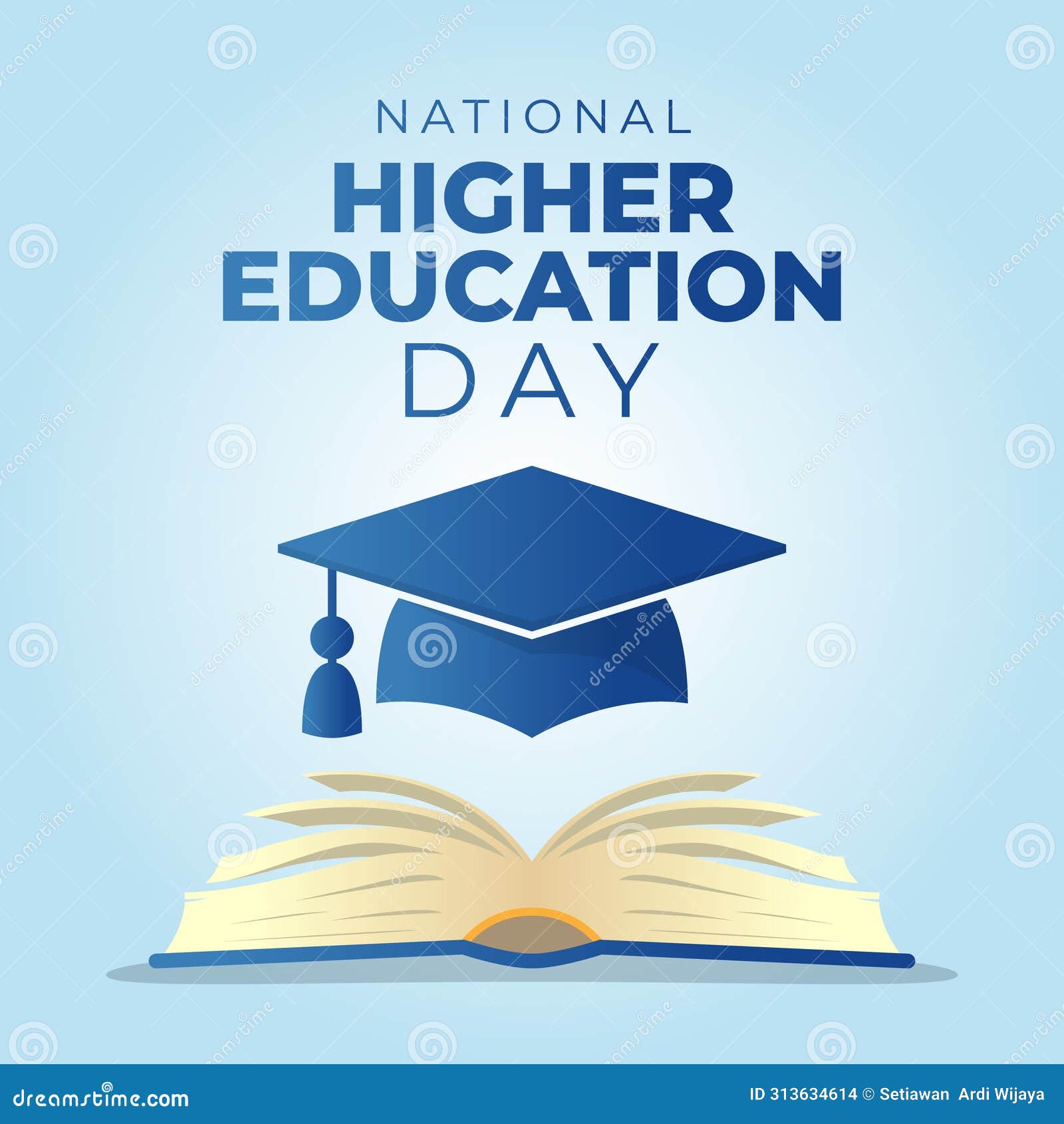 Vector Graphic of National Higher Education Day Ideal for National ...