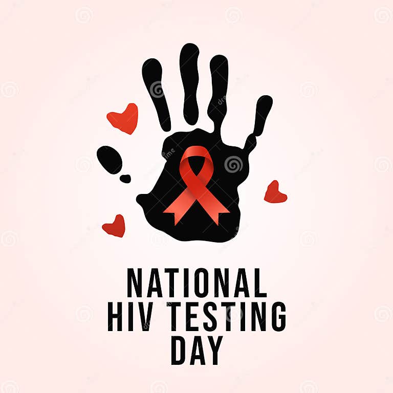 Vector Graphic of National HIV Testing Day Ideal for National HIV ...