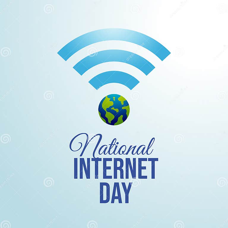 Vector Graphic of National Internet Day Ideal for National Internet Day ...