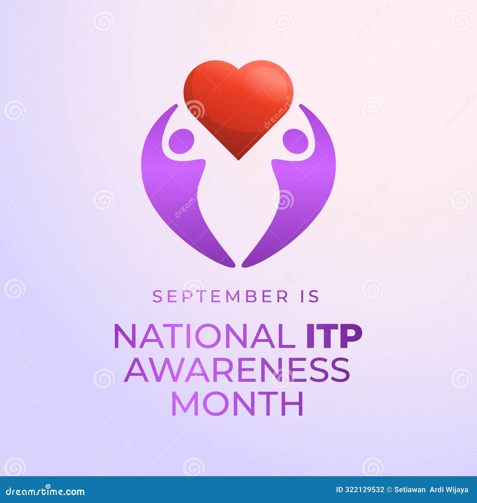 Vector Graphic Of National Itp Awareness Month Ideal For National Itp ...