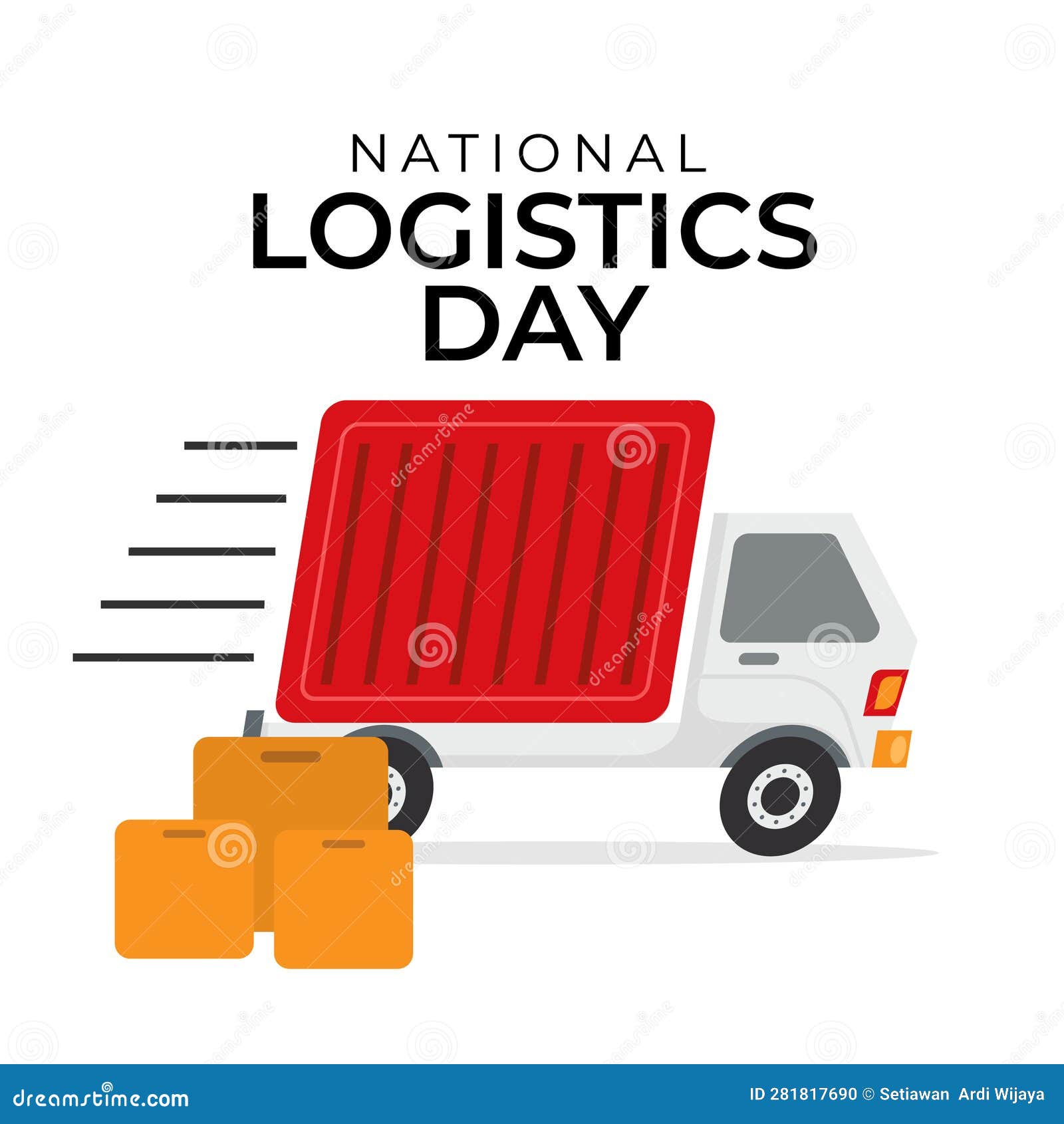 Vector Graphic of National Logistics Day Good for National Logistics ...