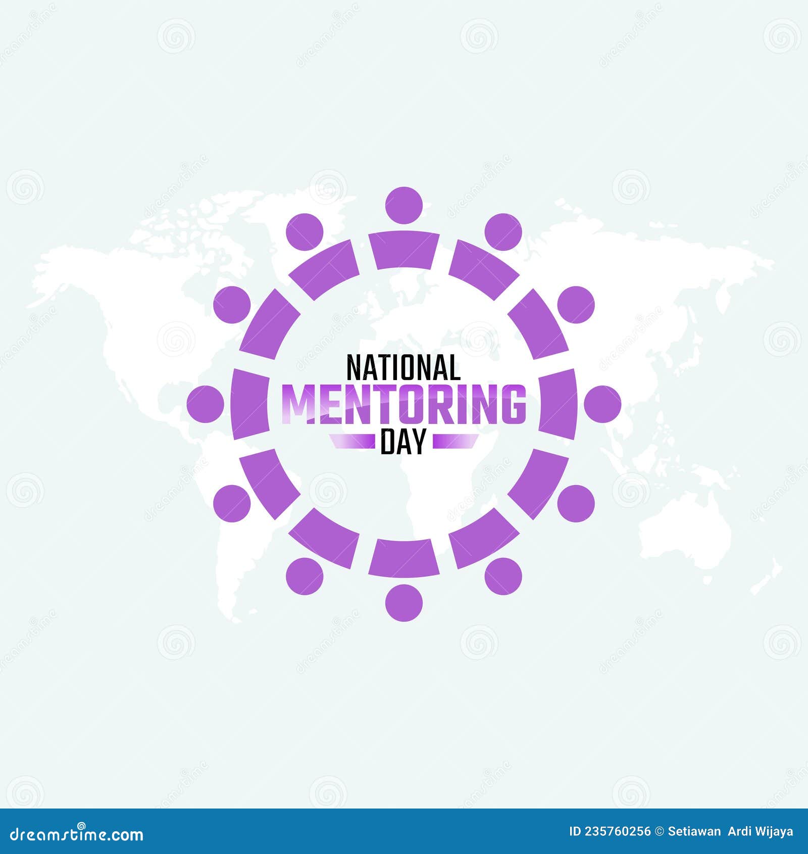 Vector Graphic Of National Mentoring Day Stock Vector Illustration Of