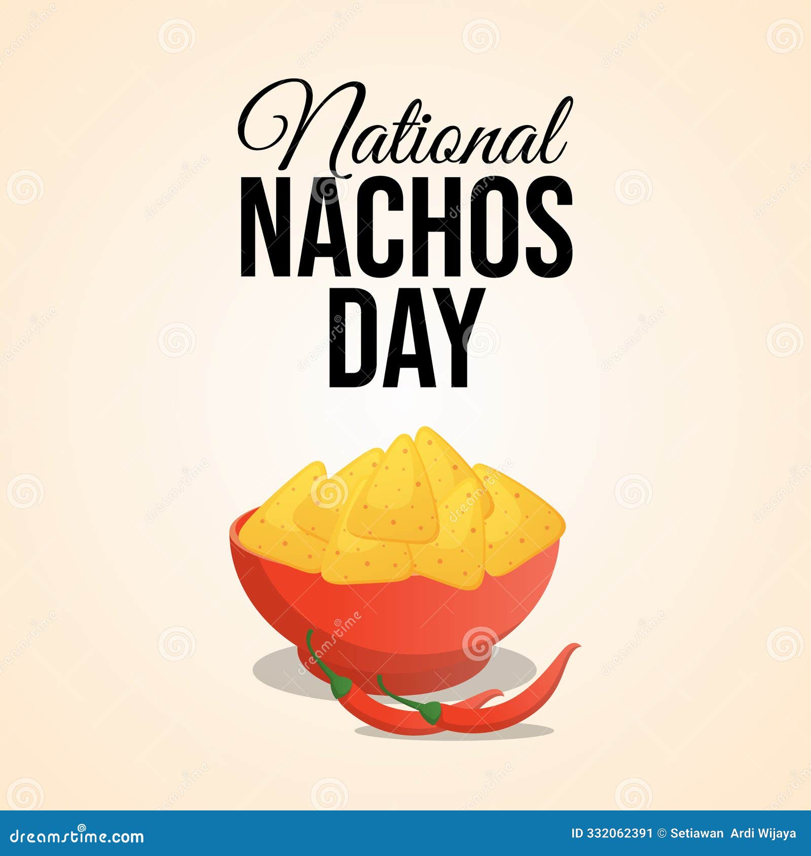 Vector Graphic of National Nachos Day Ideal for National Nachos Day ...