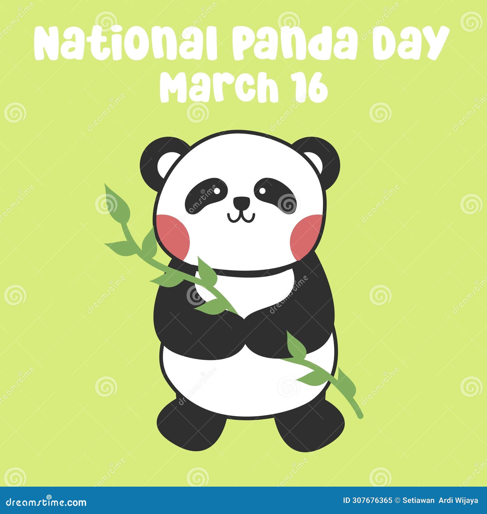 Vector Graphic of National Panda Day Ideal for National Panda Day ...