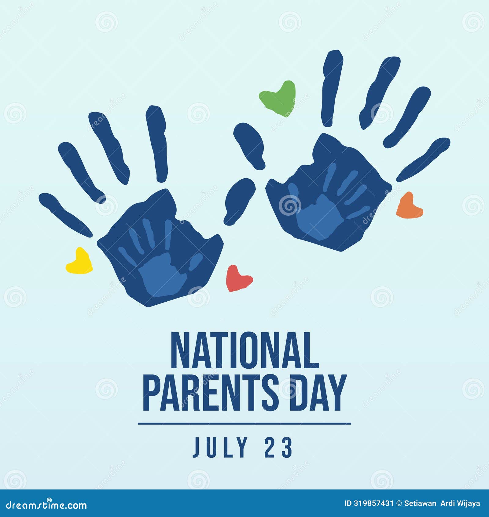Vector Graphic of National Parents Day Ideal for National Parents Day ...