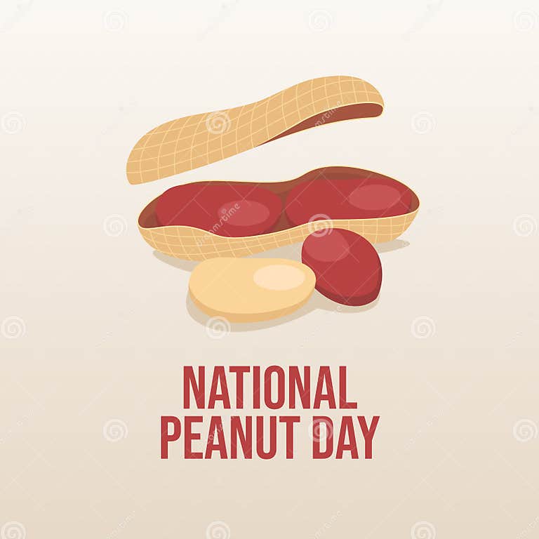 Vector Graphic of National Peanut Day Ideal for National Peanut Day ...