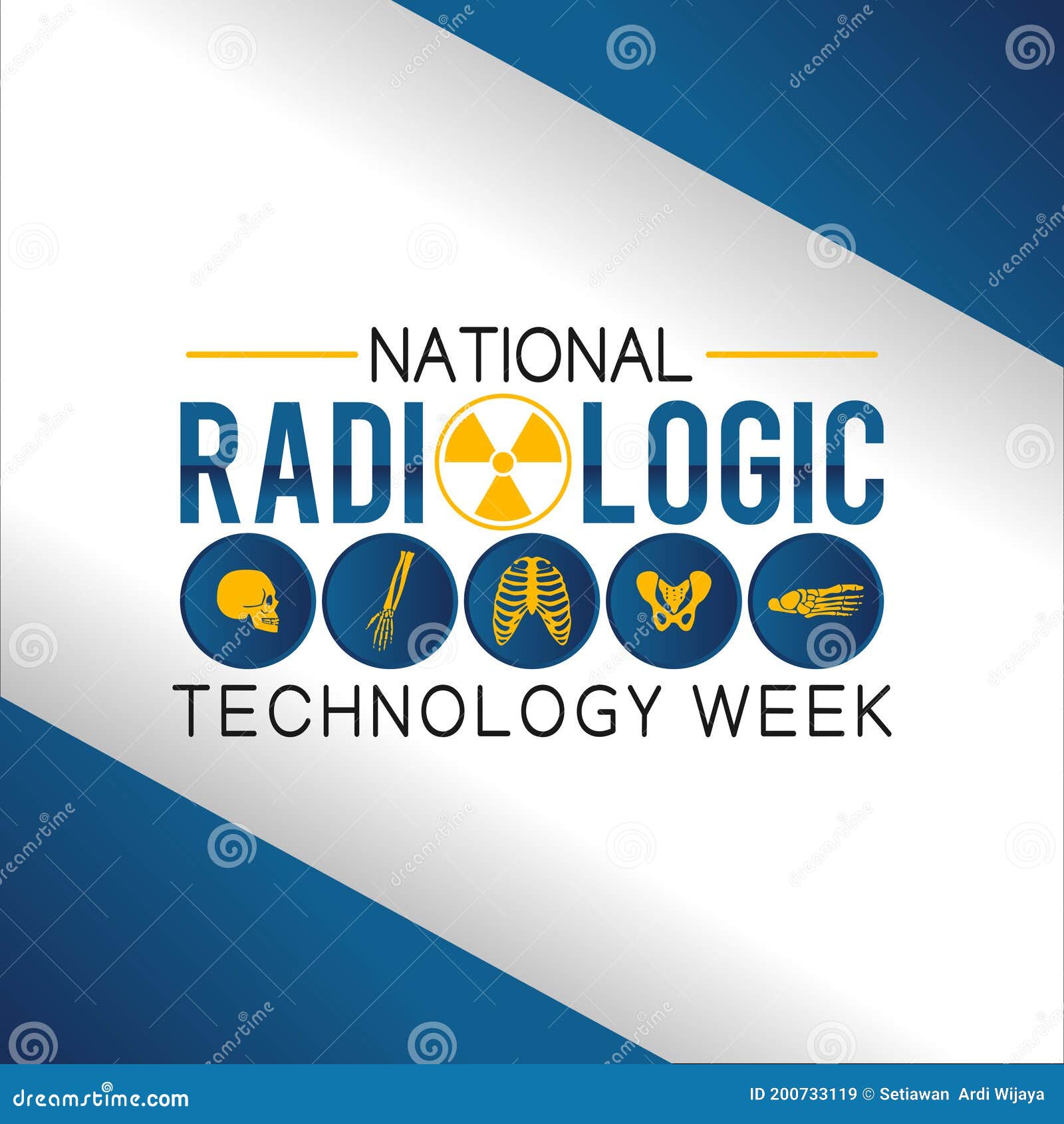Vector Graphic of National Radiologic Technology Week Good for National ...