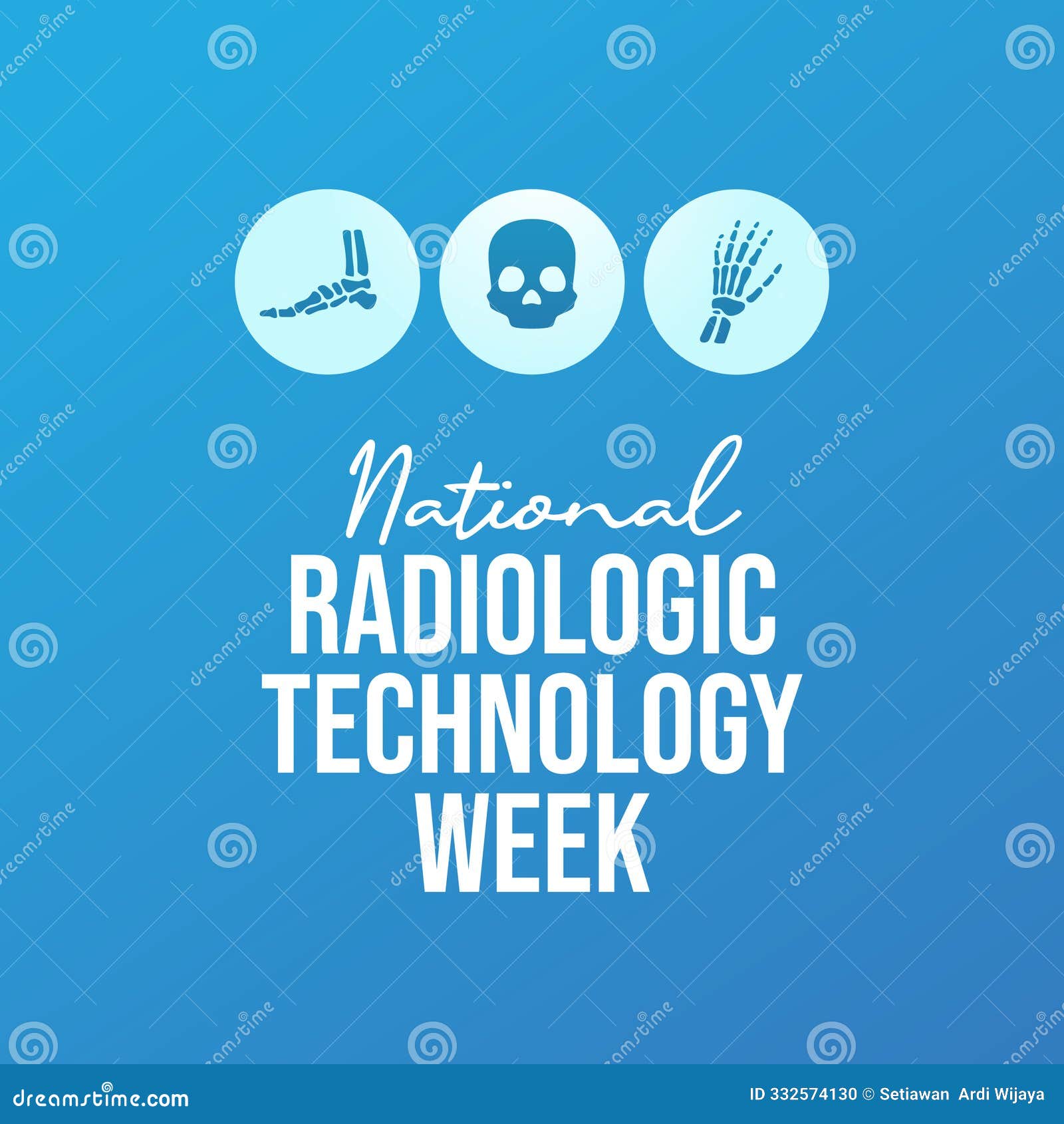 Vector Graphic of National Radiologic Technology Week Ideal for ...