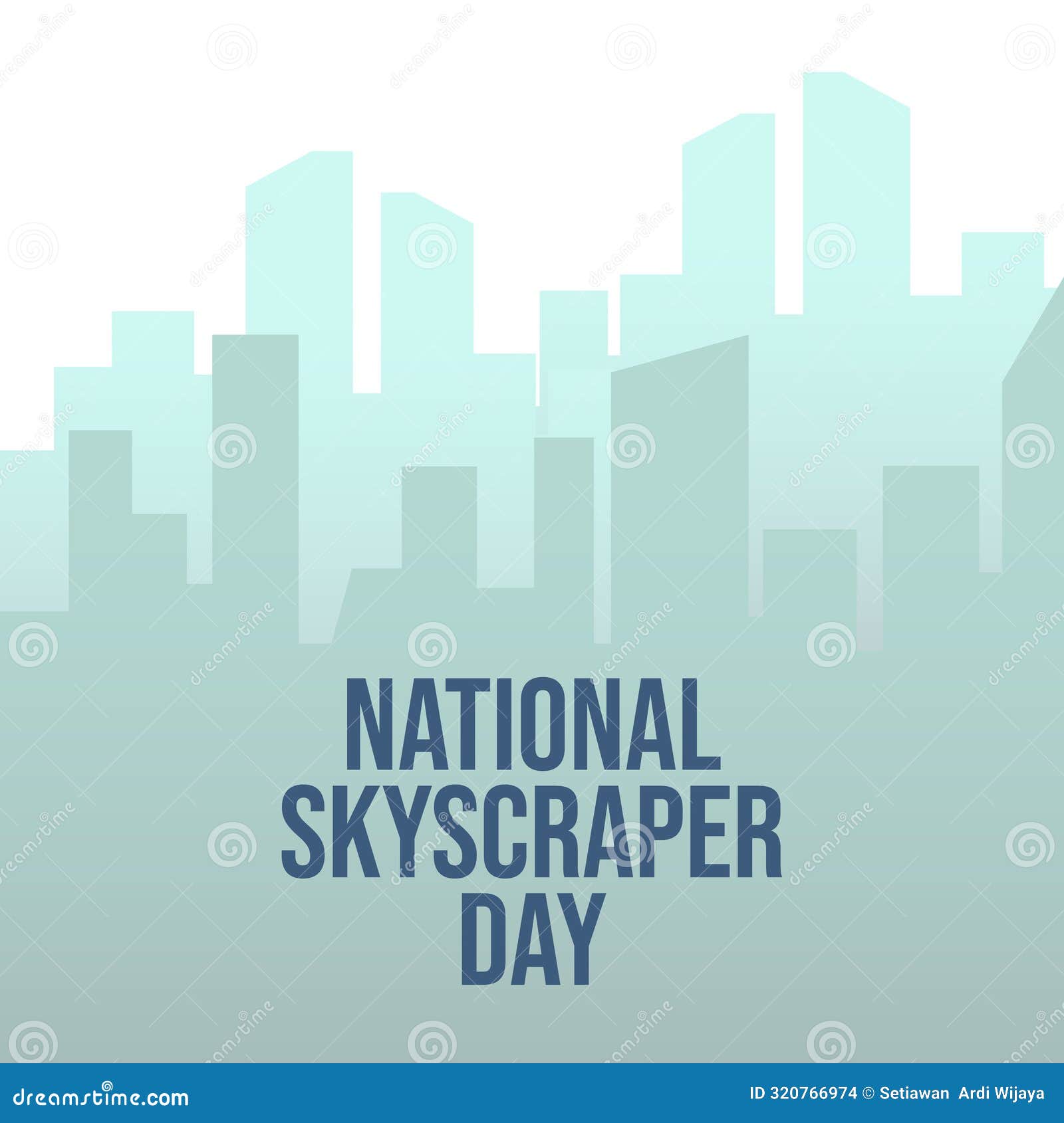 Vector Graphic of National Skyscraper Day Ideal for National Skyscraper ...