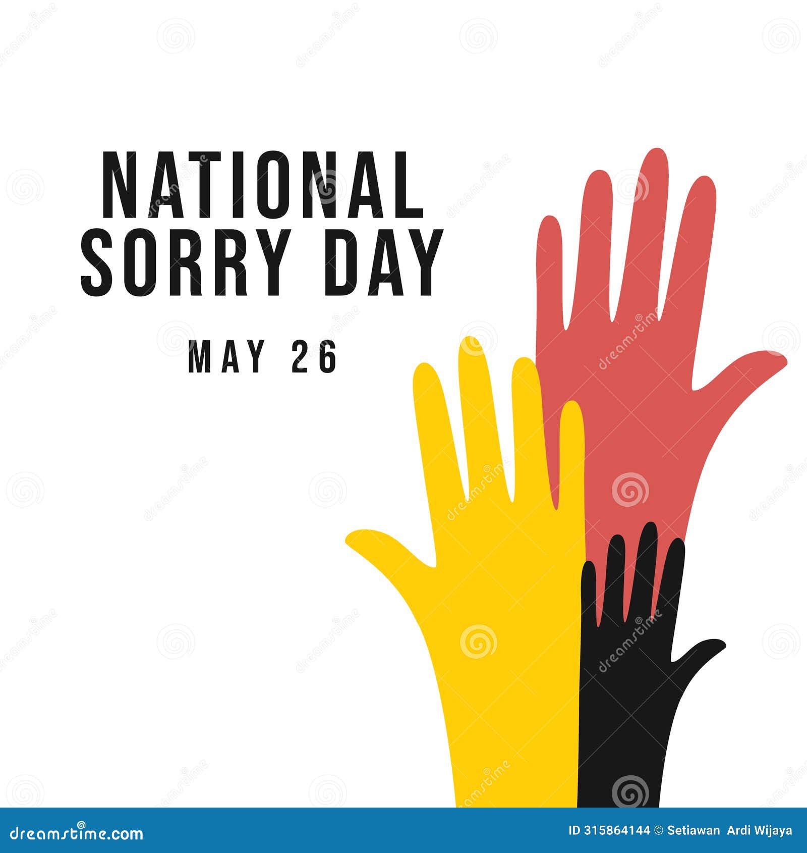Vector Graphic of National Sorry Day Ideal for National Sorry Day ...