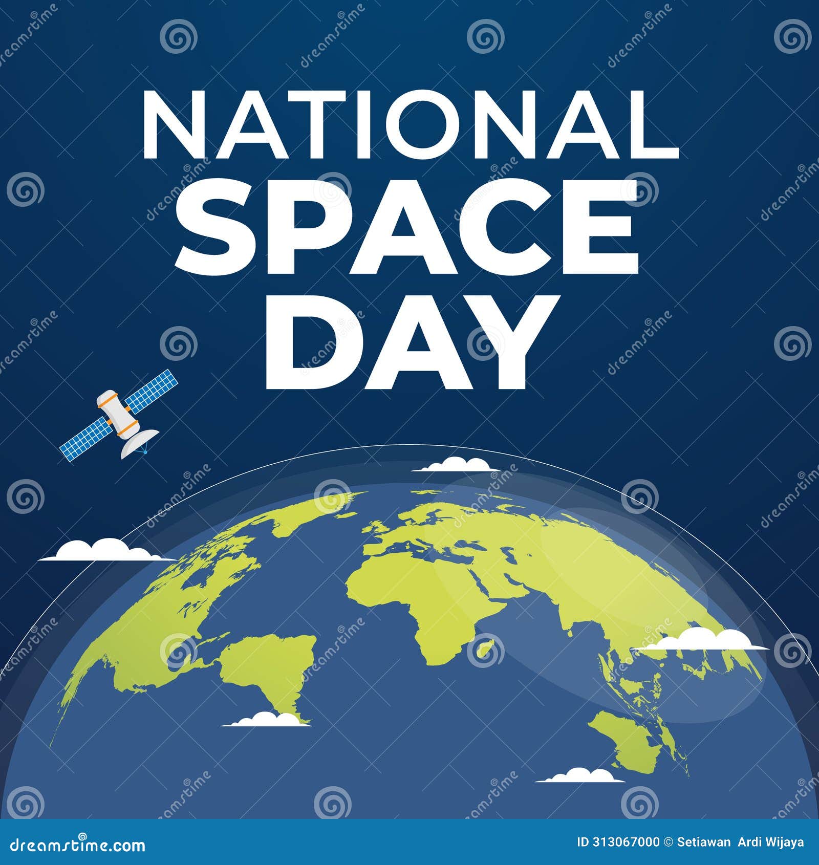 Vector Graphic of National Space Day Ideal for National Space Day ...