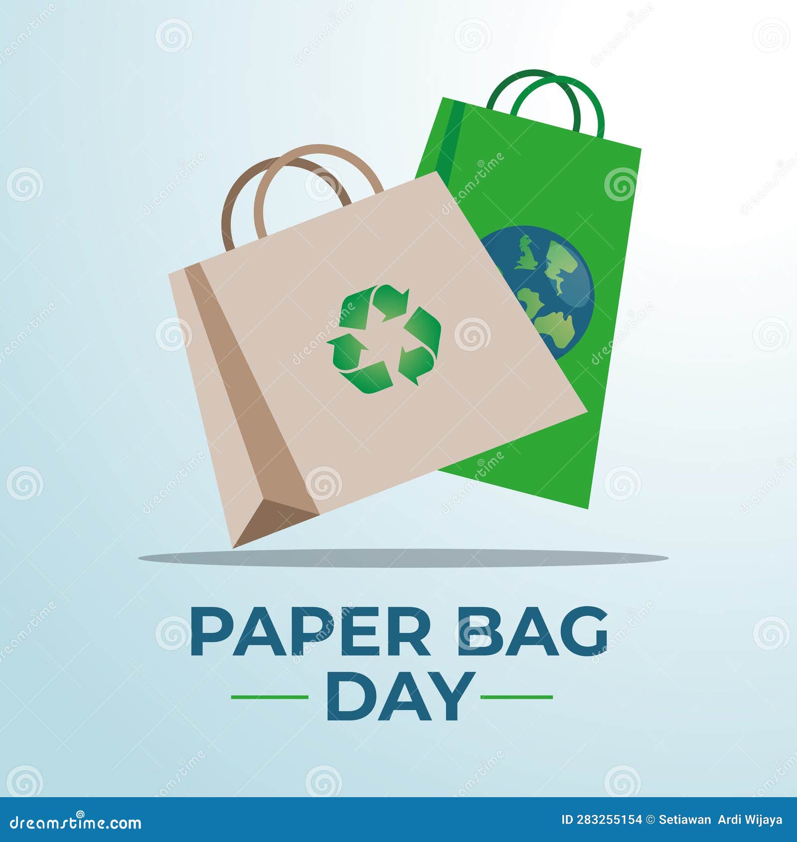 Vector Graphic of Paper Bag Day Good for Paper Bag Day Celebration ...