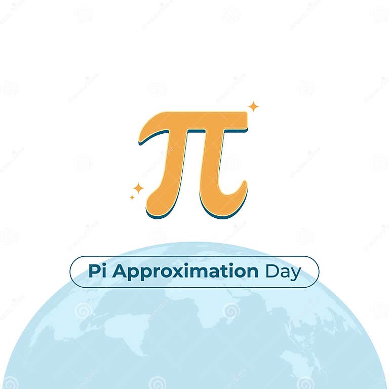 Vector Graphic of Pi Approximation Day Ideal for Pi Approximation Day ...