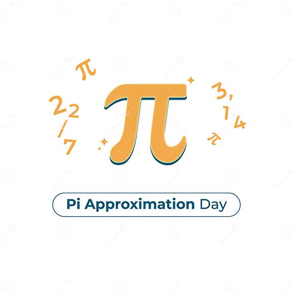 Vector Graphic of Pi Approximation Day Ideal for Pi Approximation Day ...