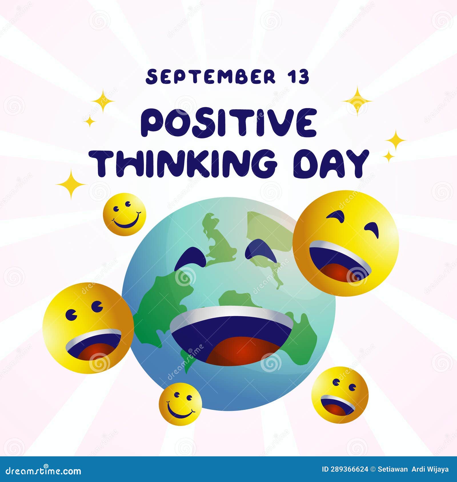 Vector Graphic of Positive Thinking Day Good for Positive Thinking Day ...