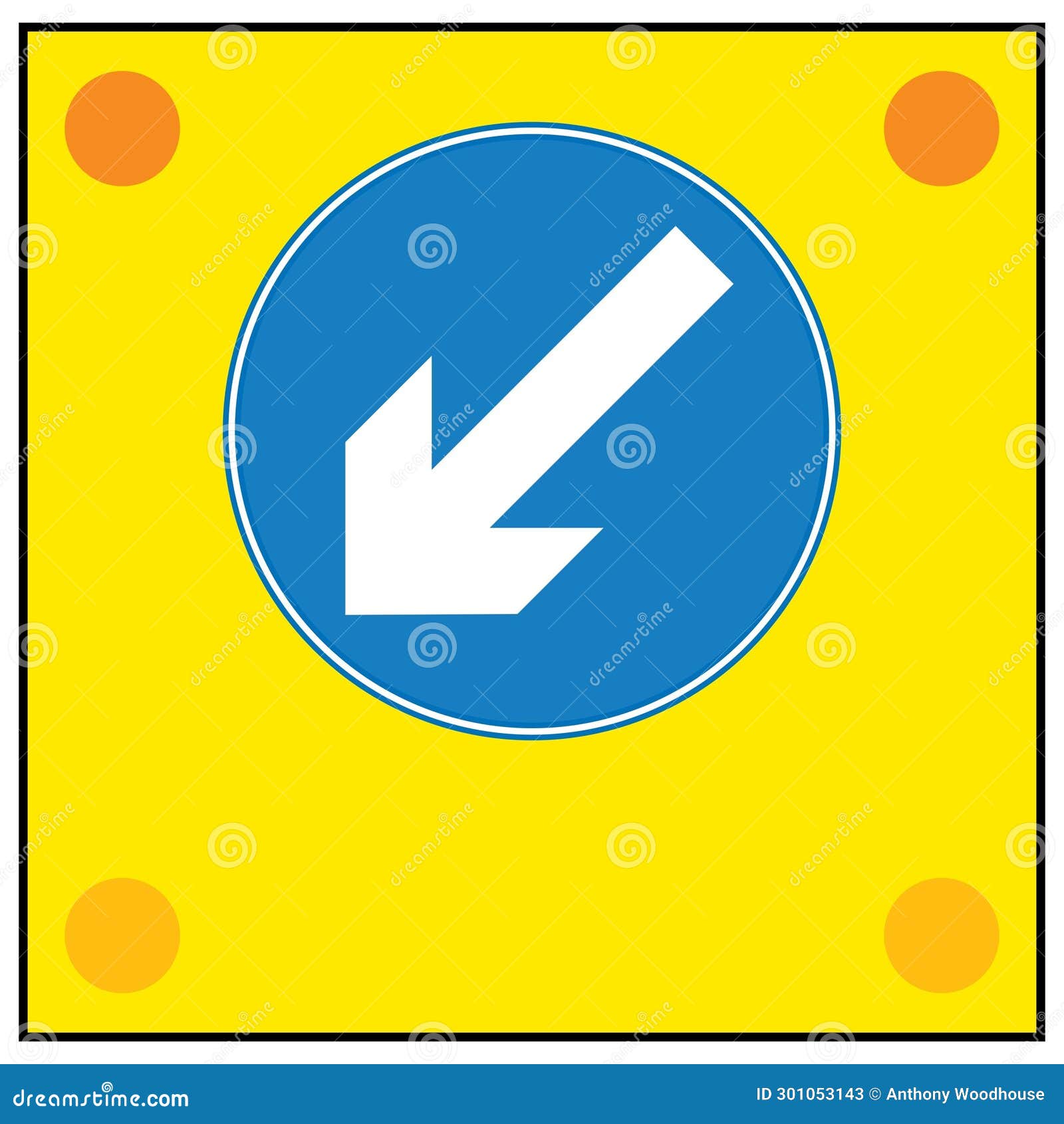 Warning Go Slow Sound Horn Symbol Sign, Vector Illustration, Isolated ...