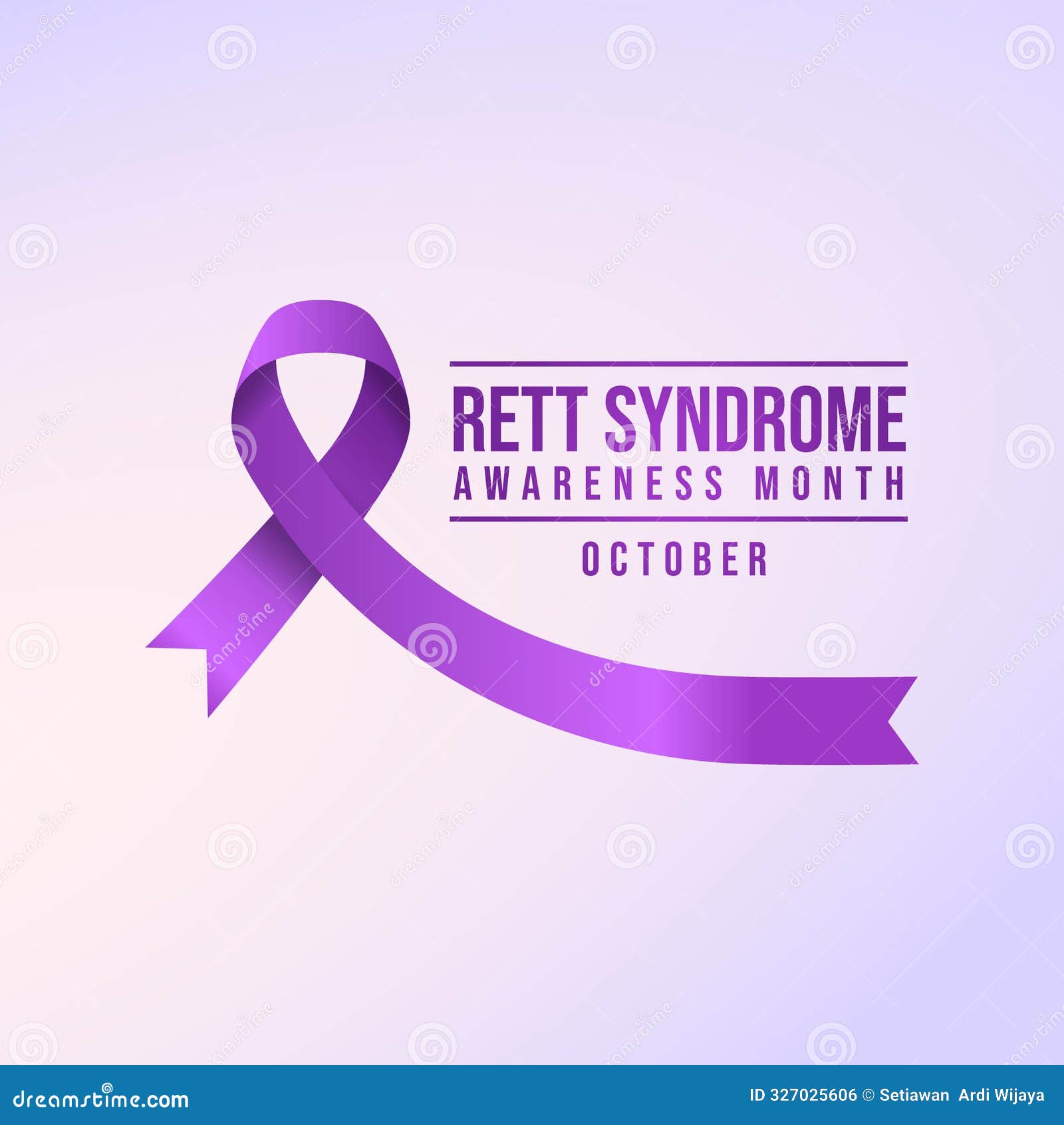 Vector Graphic of Rett Syndrome Awareness Month Ideal for Rett Syndrome ...