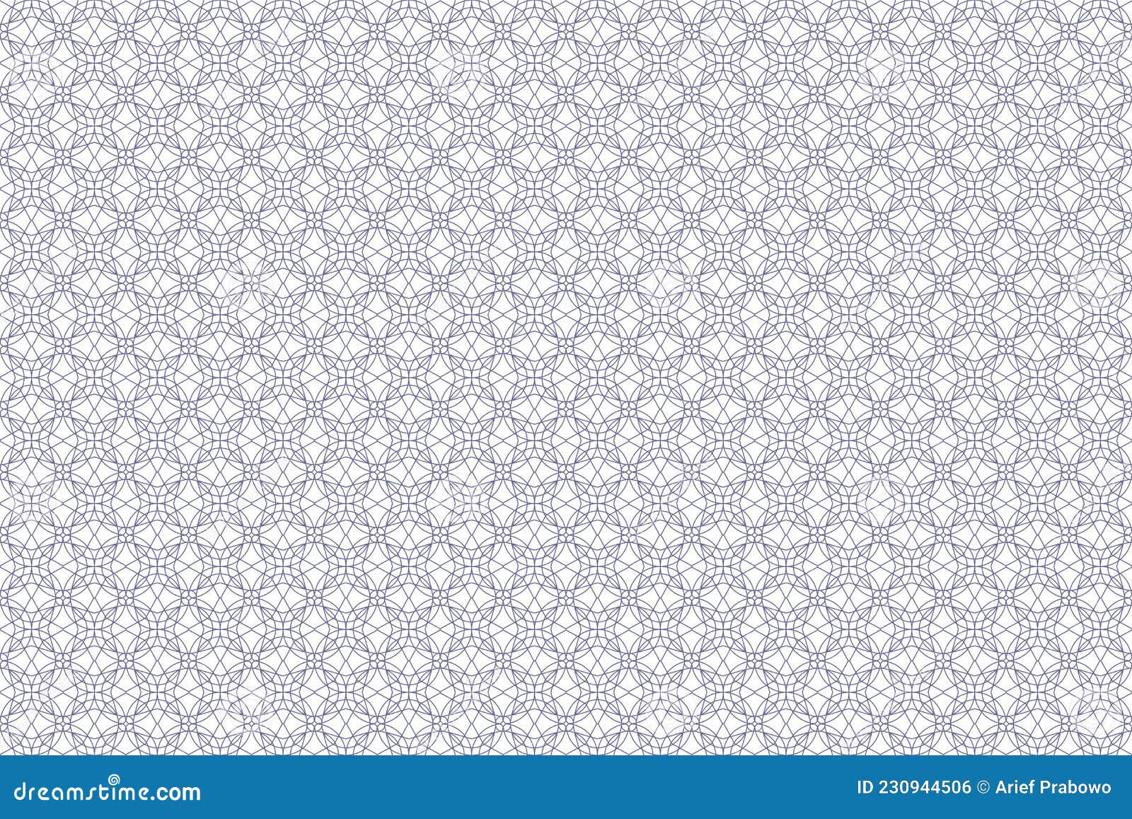 Vector Graphic Of Seamless Decorative Pattern. Vector Certificate ...