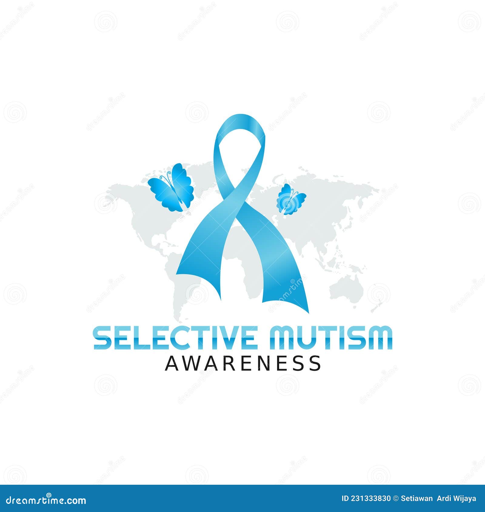 Vector Graphic of Selective Mutism Awareness Stock Vector ...