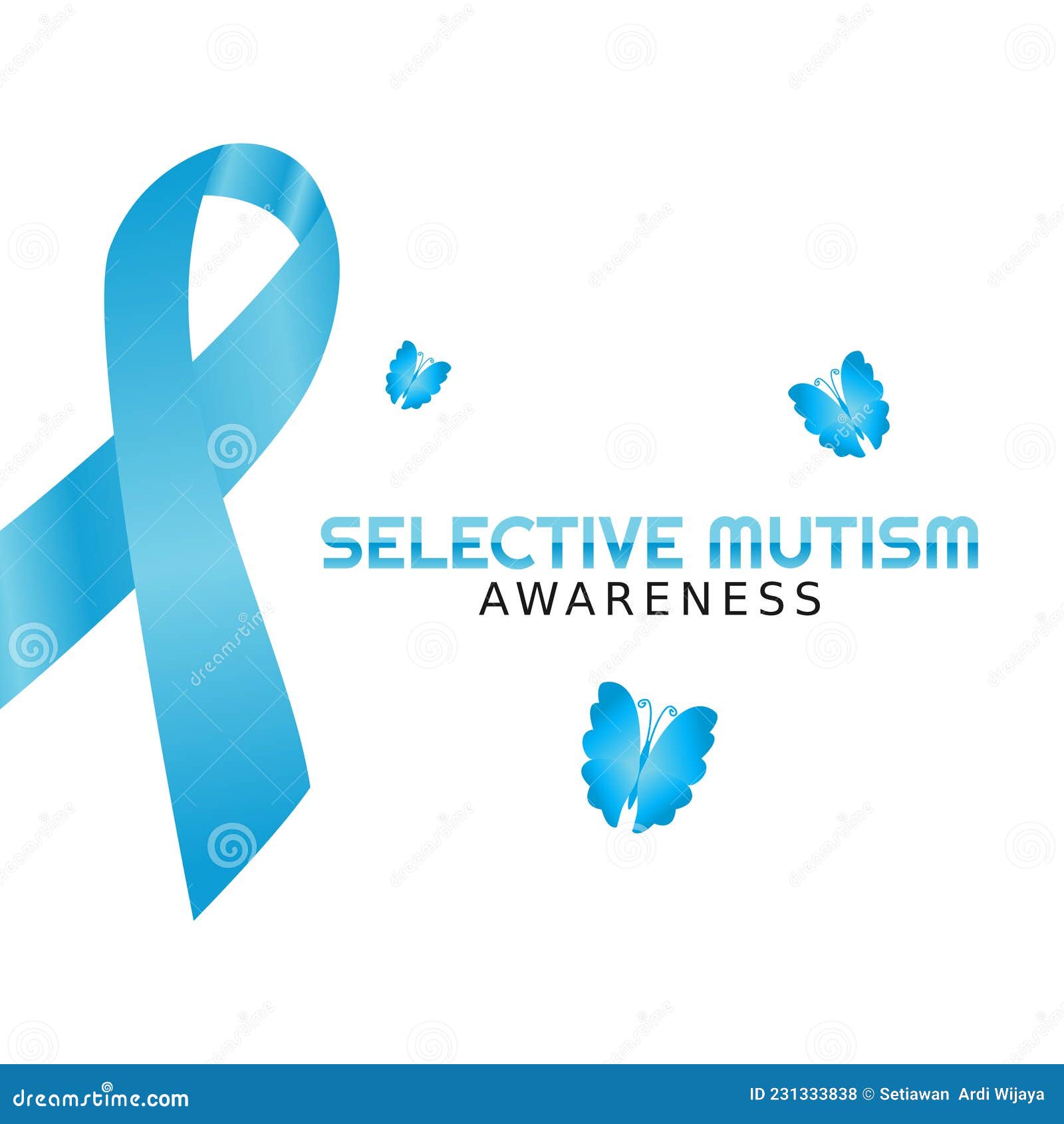 Vector Graphic of Selective Mutism Awareness Stock Vector ...