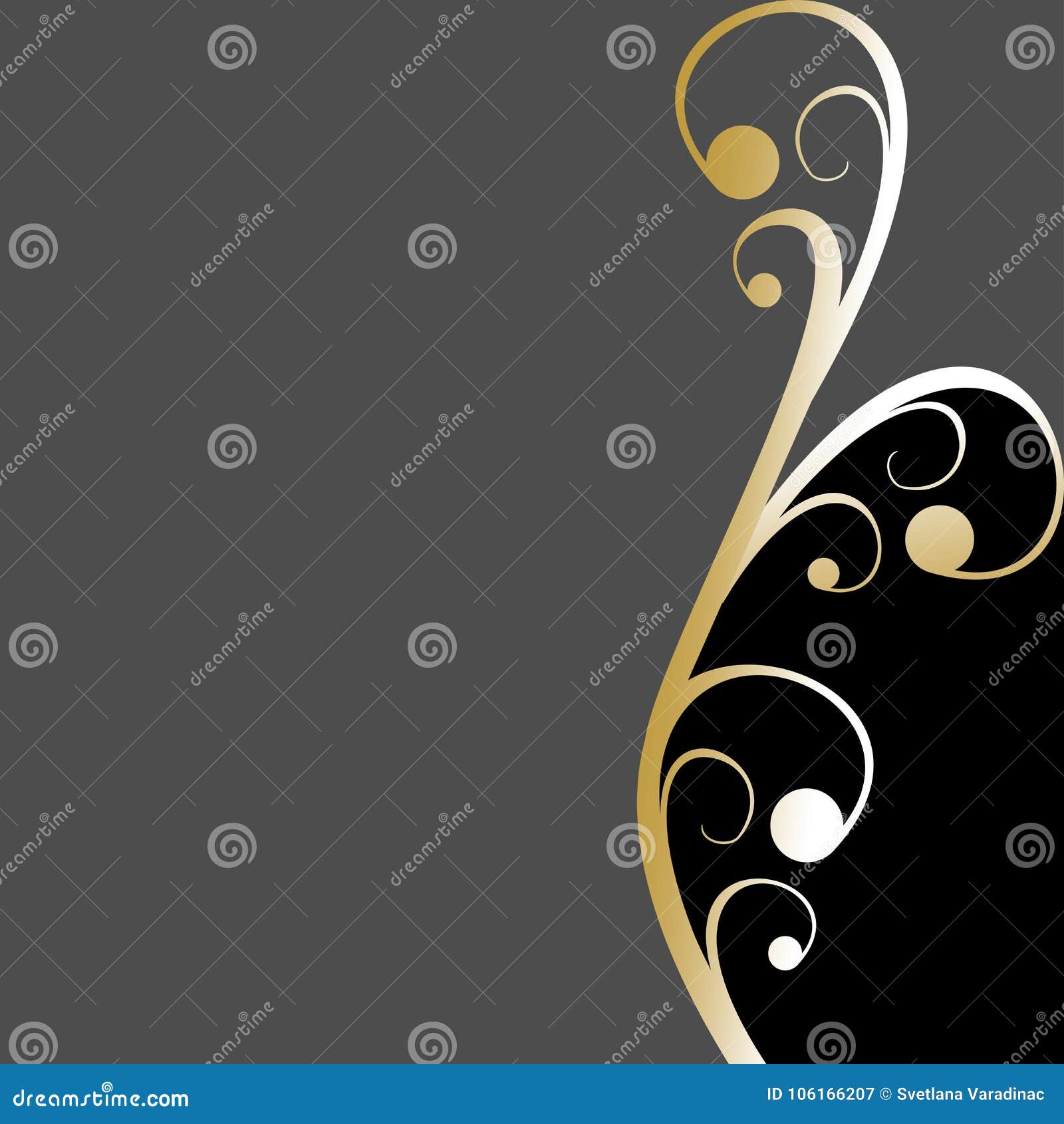 Design Golden Background for Sample Text. Stock Vector - Illustration ...