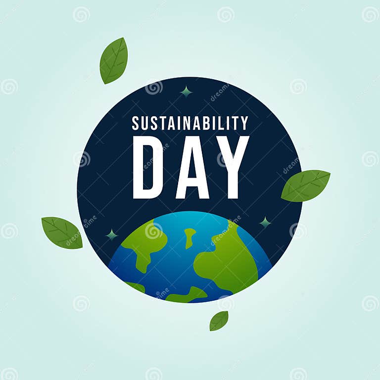 Vector Graphic of Sustainability Day Ideal for Sustainability Day ...