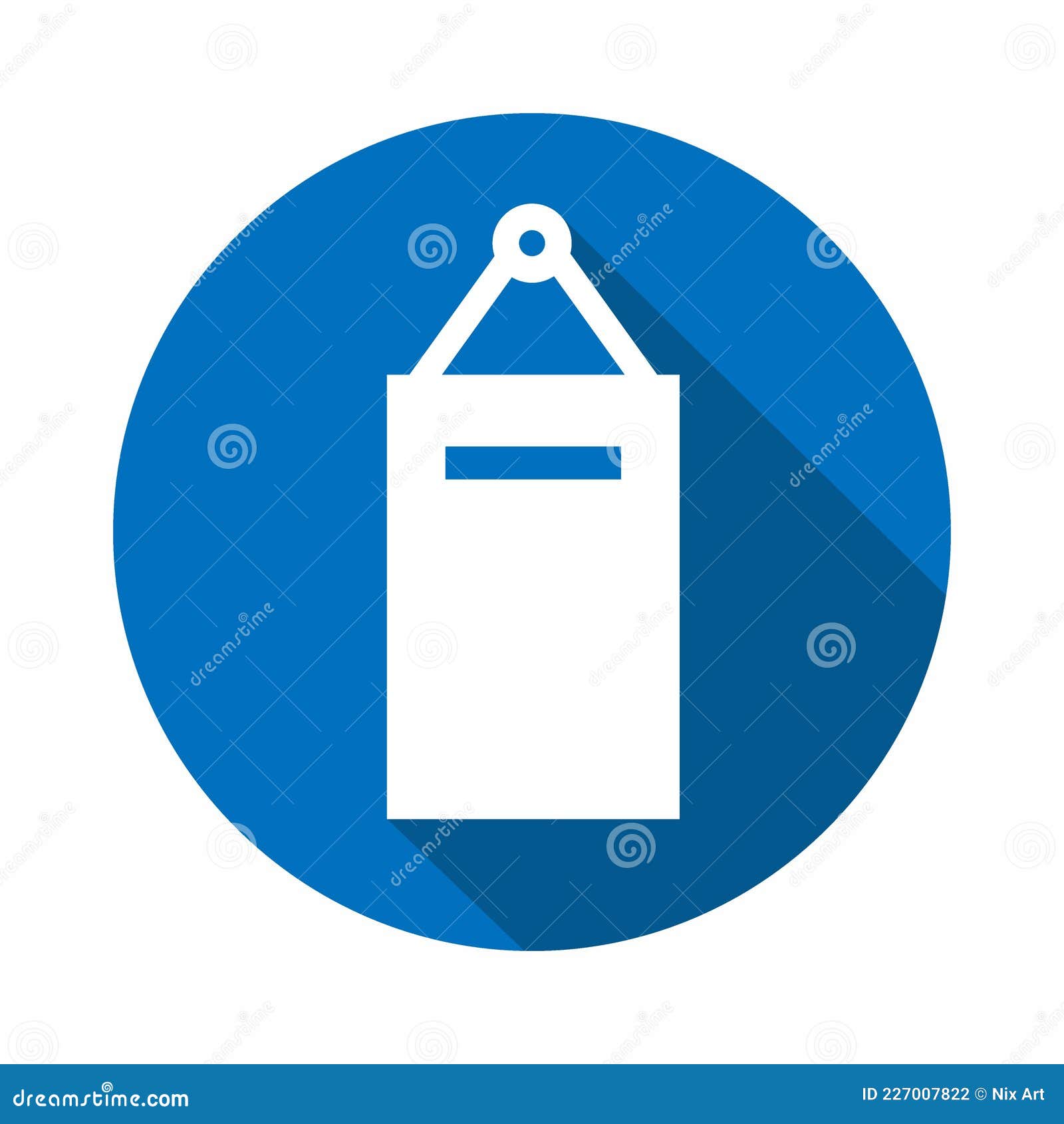 Vector Graphic of Tag - Flat Style - Simple Illustration. Editable ...