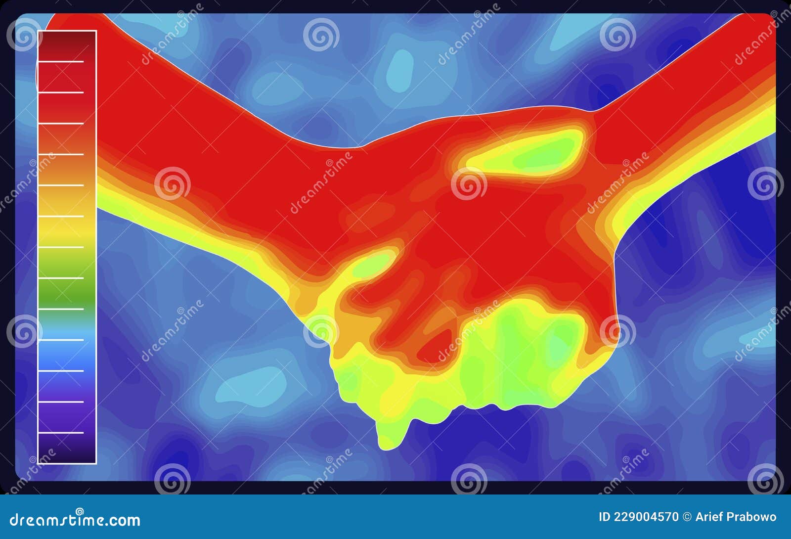 Low-frequency Infra Sound Waves Landing Page Template. Photographer ...