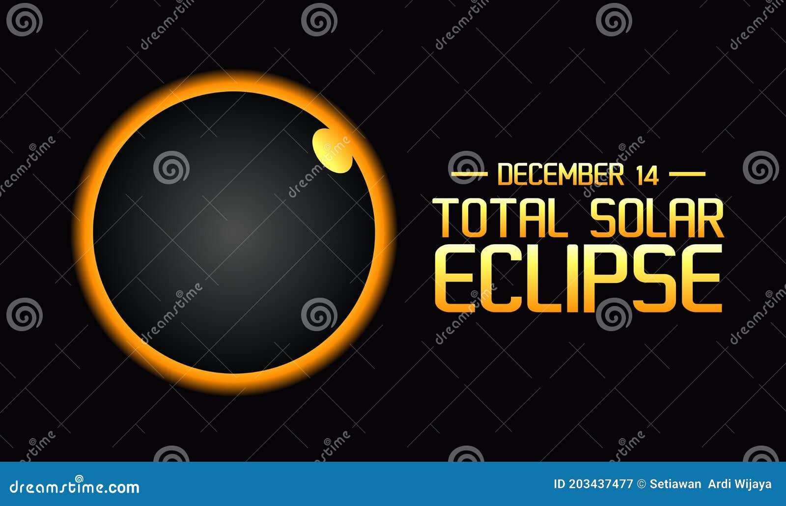 Vector Graphic of Total Solar Eclipse Good for Total Solar Eclipse ...