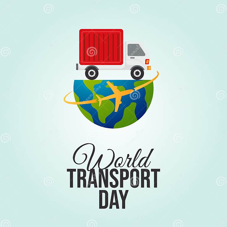 Vector Graphic of Transport Day Ideal for Transport Day Celebration ...