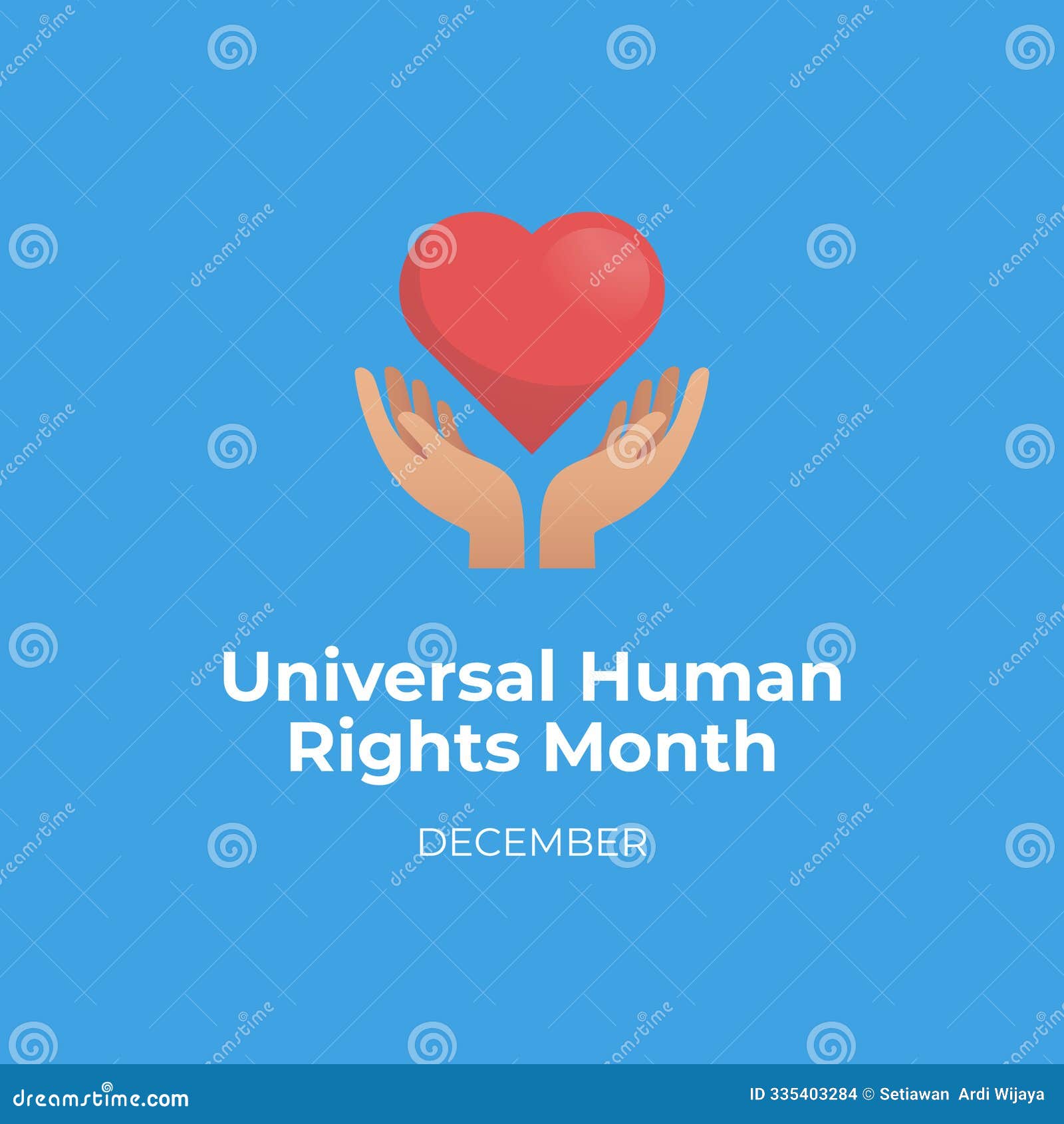 Vector Graphic of Universal Human Rights Month Ideal for Universal ...