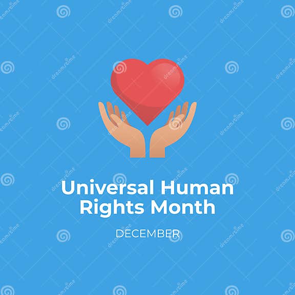 Vector Graphic of Universal Human Rights Month Ideal for Universal ...