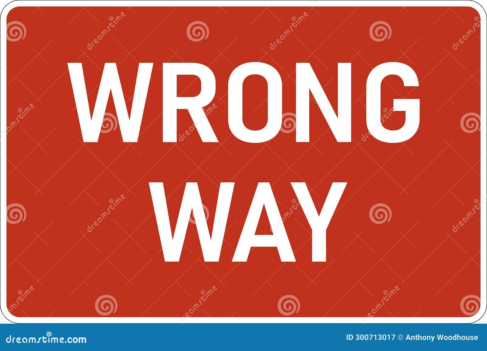 Vector Graphic of a Usa Wrong Way MUTCD Highway Sign. it Consists of ...