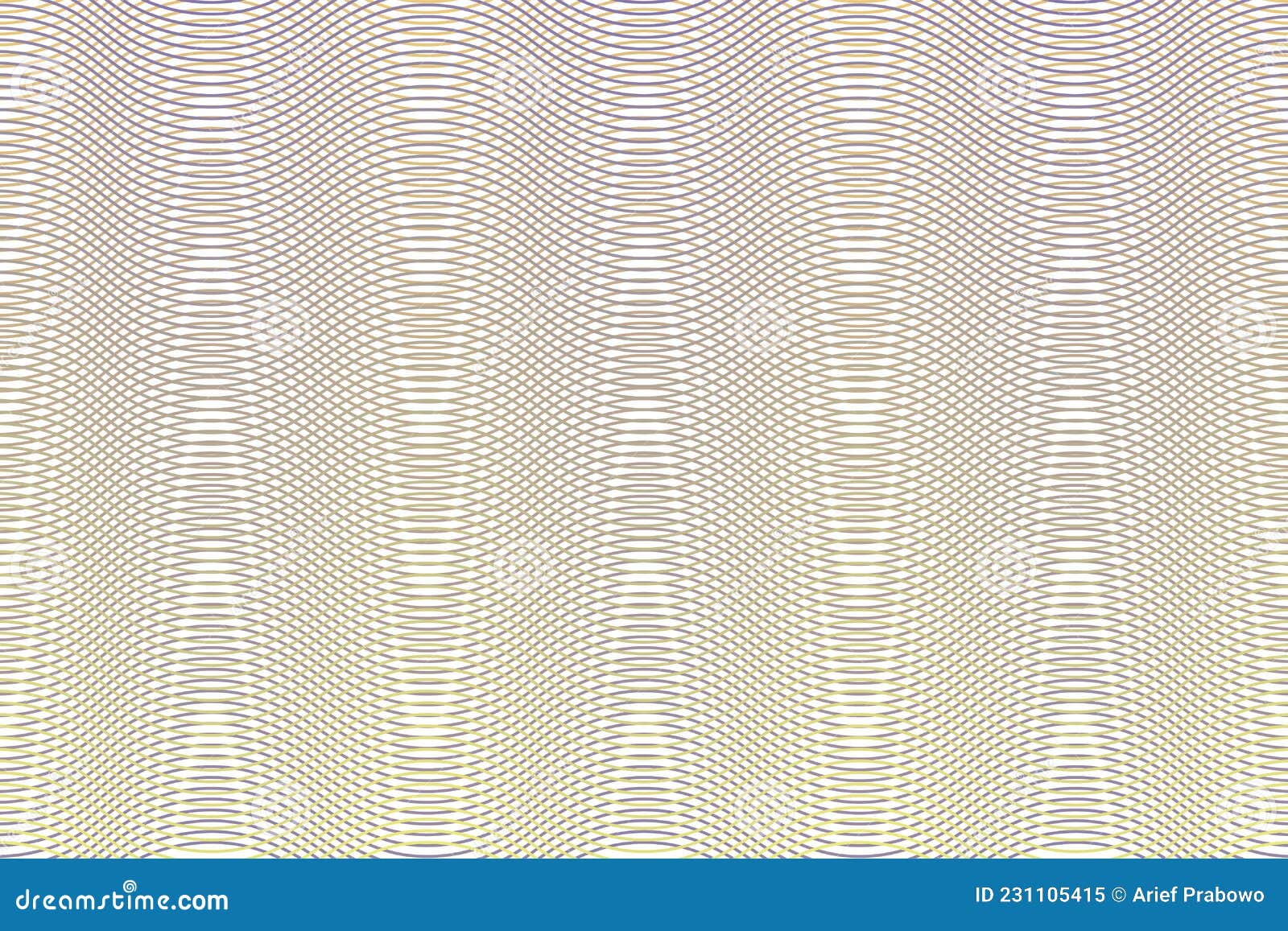 Vector Graphic of Watermark Banknote Pattern. Cross Pattern with Waves ...