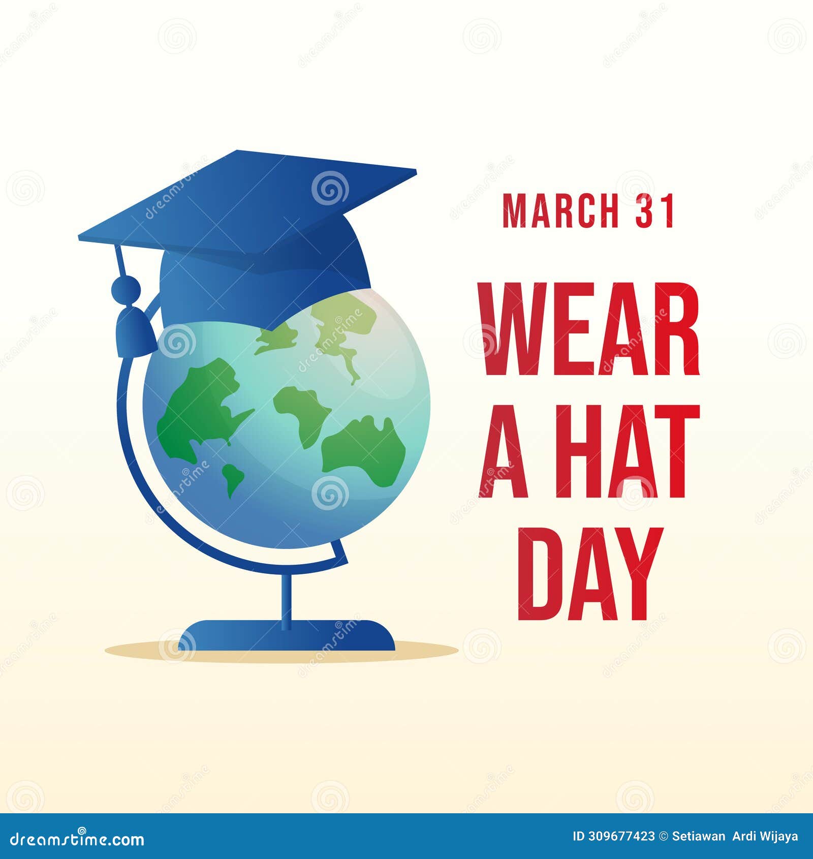 Vector Graphic of Wear a Hat Day Ideal for Wear a Hat Day Celebration ...