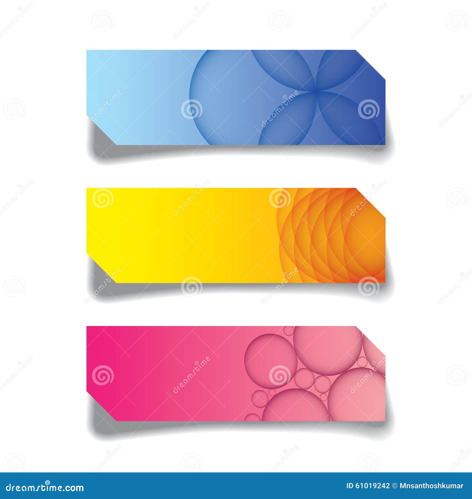 Vector Graphic of Web Banner, Header Layout Template Stock Vector ...