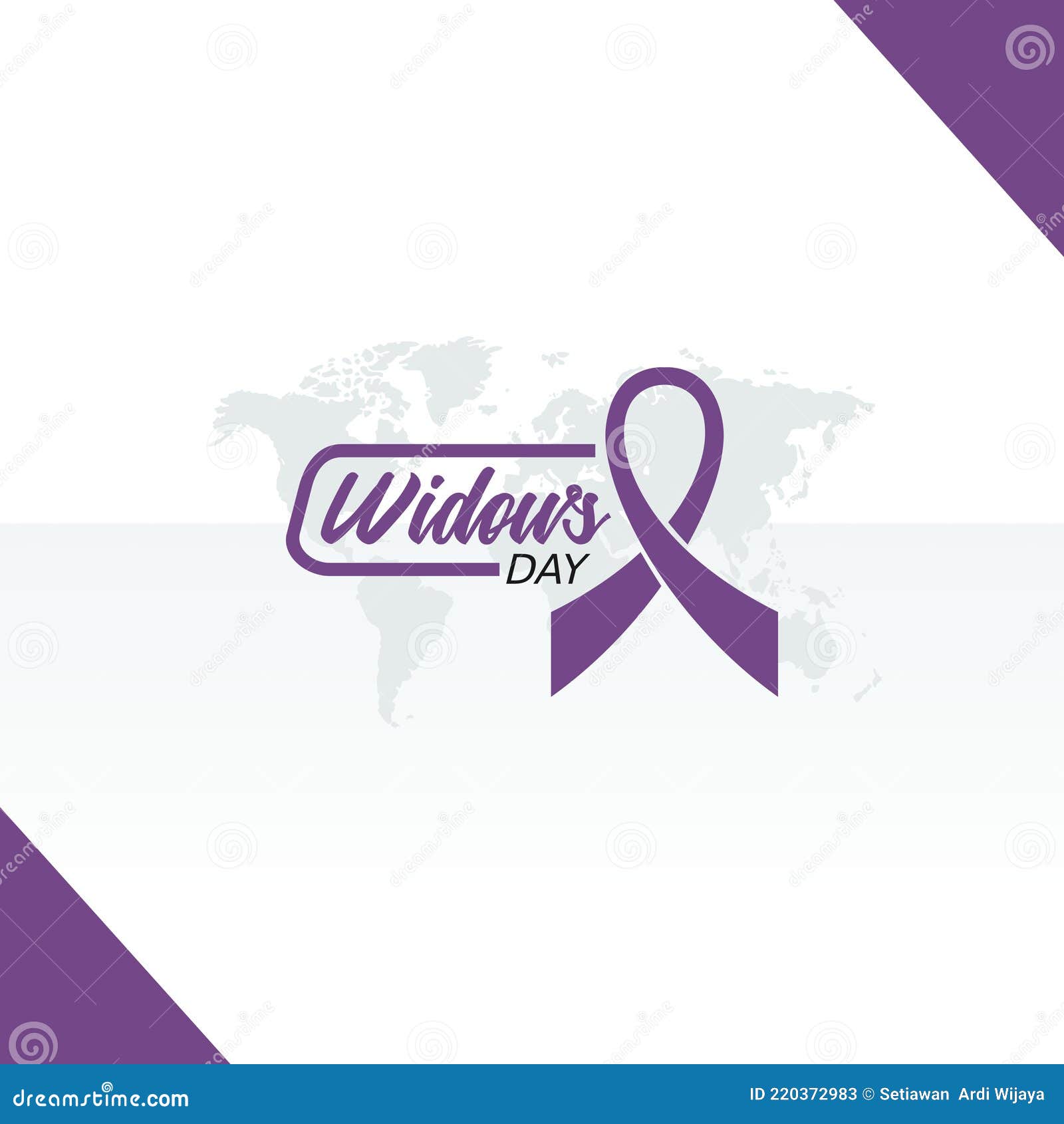 Vector Graphic of Widows Day Good for Widows Day Celebration. Stock ...